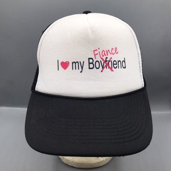 OTTO | Accessories | I Love My Boyfriend X Fianc Trucker Hat Cap ...